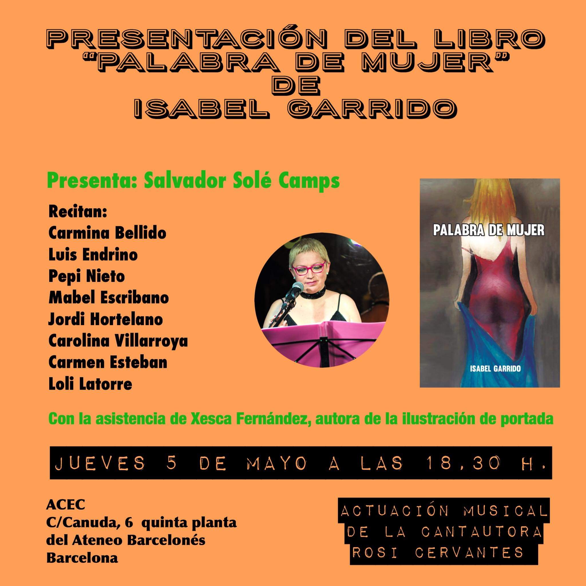 D ia 5 de maig a les 18,30 hores